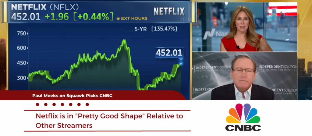 Netflix is in "Pretty Good Shape" Relative to Other Streamers - Paul ...